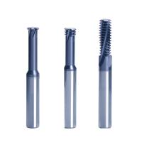 China High Wear Resistance Solid 8mm End Mill Cutter For Metal Internal Threading for sale