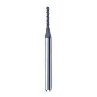 China Diamond Coated Round Nose Tungsten Carbide Milling Cutters For Graphite Machining for sale