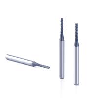 China Diamond Coated Round Nose Tungsten Carbide Milling Cutters For Graphite Machining for sale