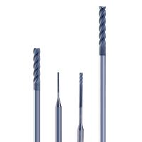China High Precision Diamond Coating Solid Carbide End Mill Cutter For Graphite Processing for sale