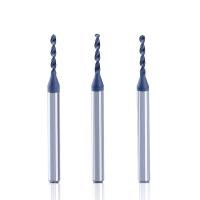 China 3.175mm Solid Carbide Milling Cutters For Machining PCB Board And Circuit Board With Double Spiral Flute for sale
