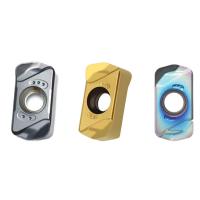 China Replaceable And Indexable Carbide Milling Inserts For Face Milling And High Feed Milling On CNC Machines for sale