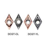 China High Precision DCGT11T302-CL Carbide Turning Inserts for CNC Machining and Metal Parts Finishing for sale