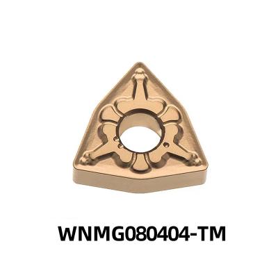 China WNMG080404-TM Replaceable Indexable CNC Carbide Turning Inserts for High Temperature Alloys Nonferrous Materials for sale