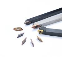 China TKF16 Carbide Inserts for CNC Parting-off and External Grooving with Replaceable and Indexable Bits for sale