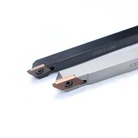 China TKF12 Carbide Cutting Off Inserts for Small Diameter Steel Parts CNC Lathe Grooving and Cutting for sale