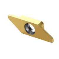 China TKF12 Carbide Cutting Off Inserts for Small Diameter Steel Parts and CNC Lathe Grooving Operations for sale