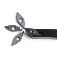 China CSVC CNC Carbide Cutting Off Inserts With Nose Radius And Entering Angle For Good Chip Control And Machining Performance for sale
