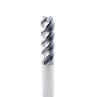 China Carbide U-Channel End Mill 4 Flute AlCrN Coated for Mild Steel for sale