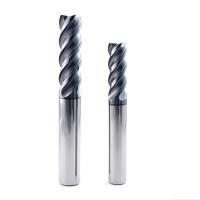 China 8mm Carbide Flat End Mill 4 Flute for Alloy Stainless Steel for sale