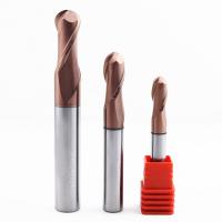 China 6mm Carbide Ball Nose End Mill 2 Flutes for Metal Processing for sale