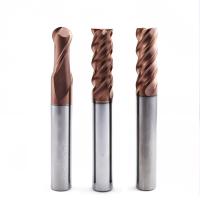 China 6mm Carbide Ball Nose End Mill 2 Flutes for Metal Processing for sale