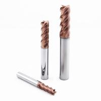 China Carbide 4 Flute End Mill for Mold Steel Up to 60HRC for sale