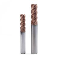 China Carbide 4 Flute End Mill for Mold Steel Up to 60HRC for sale