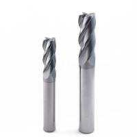 China 6mm Carbide Corner Radius End Mill 4 Flutes ALCRN Coated for sale