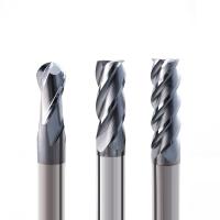China 8mm Carbide Flat End Mill 4 Flutes for Metal Milling for sale