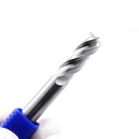 China 3 Flute Carbide End Mill for Mirror Polished Aluminum Machining for sale