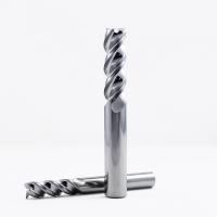 China 3 Flute DLC Coated Carbide End Mill for Aluminum CNC Cutting for sale