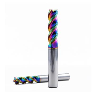 China DLC Coated Tungsten Carbide Milling Cutter for Aluminum CNC Machining for sale