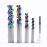 China DLC Coated Tungsten Carbide Milling Cutter for Aluminum CNC Machining for sale