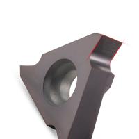 China Drow TGF32 GBA32 Carbide Grooving Insert PVD Coated HRA92 Hardness for sale