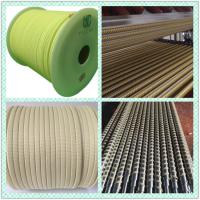 China 100% Kevlar Aramid Ropes 8-13mm Width for Glass Tempering Furnace Rollers - High Temperature Resistant for sale