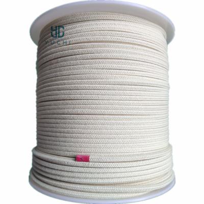 China Kevlar Aramid Rope 5.5×5.5mm Square Tape for Glass Tempering Furnace - 560°C Heat Resistant for sale