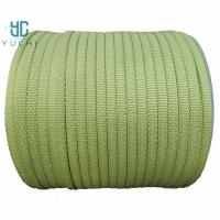 China Kevlar Aramid Fiber Woven Rope 10x4mm 12x4mm for Glass Tempering Furnace High Temperature 560°C for sale