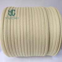 China High Temperature Aramid Roller Rope 12x4mm for Glass Tempering Furnace for sale