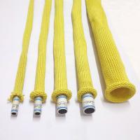 China 25mm Aramid High Temperature Roller Sleeves for Glass Tempering Furnaces -196°C to 204°C Operating Range for sale