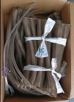 China Electric Furnace Heater Wire & Spiral Heating Elements for Tempered Glass Ovens - Custom Resistance Coils 200-650mm for sale