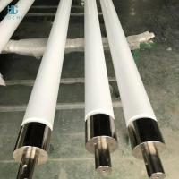 China Fused Silica Ceramic Roller for Glass Tempering Furnace - 1.98g/cm³ Density, 0.6×10⁻⁶/°C Expansion Coefficient for sale