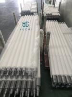 China Fused Silica Ceramic Roller for Glass Tempering Furnace with 1.98 g/cm³ Density and ≤1.5 μm Surface Roughness for sale