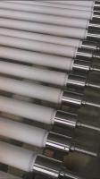 China Fused Silica Ceramic Roller for Glass Tempering Furnace - 1.98 g/cm³ Density, ≤1.5 μm Surface Roughness for sale