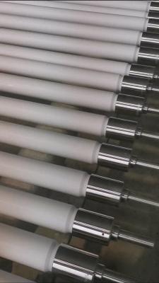China Fused Silica Ceramic Roller for Glass Tempering Furnace - 1.98 g/cm³ Density, ≤1.5 μm Surface Roughness for sale