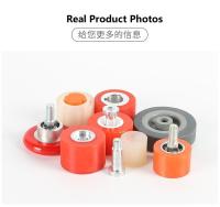 China Polyurethane Supporting Wheel 45-52mm for Glass Four-Sides Grinding Machine Double Edger for sale