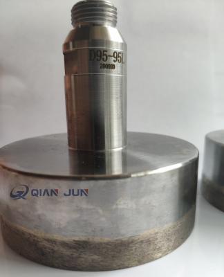 China Thread Shank Diamond Drill Bits for Glass - 95mm Diameter, 3-200mm Range, Sintered Construction for sale