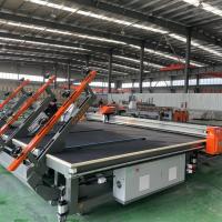 China Customized Full Automatic CNC Glass Cutting Machine Line 4228 - 3700x2800mm Capacity, 13KW Power for sale