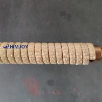 China Kevlar Aramid Square Rope 5.5x5.5mm High Temperature 560°C for Glass Tempering Furnace for sale
