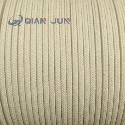 China High Strength Aramid Fiber Tape 5.5x5.5mm Kevlar Rope for Industrial Use for sale