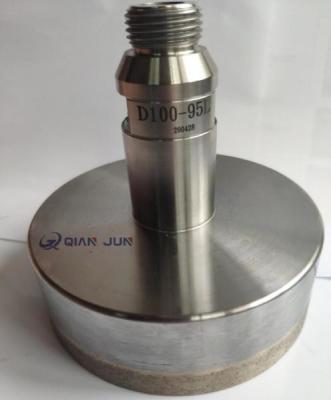 China Customized 100mm Unitary Thread Shank Diamond Glass Drill Bits for Professional Glass Drilling Applications for sale