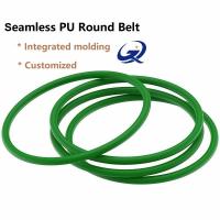 China PU O-Ring Round Driving Belts for Glass Tempering Furnace - Ø6mm to 12mm Diameter, 85-95 Shore Hardness for sale