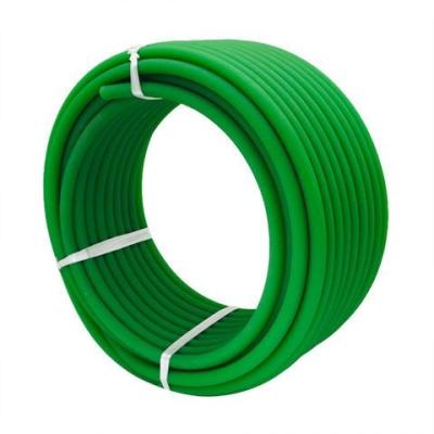 China Green O-Ring PU Round Driving Belt 6mm-20mm Diameter for Glass Tempering Furnace Ceramic Rollers for sale