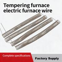 China Tempered Glass Furnace Heater Wire 0.5-3.0mm Diameter Resistance Heating Elements for Industrial Ovens for sale