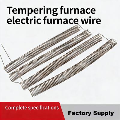China Tempered Glass Furnace Heater Wire 0.5-3.0mm Diameter Resistance Heating Elements for Industrial Ovens for sale