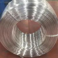 China Customizable Per Coil Aluminum Stranded Wire Silver Natural Aluminum Multi Strand Electrical Wire for Energy Distribution for sale
