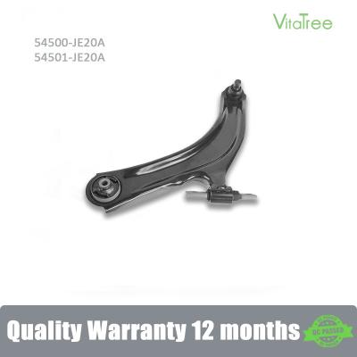China 54500-JE20A 54501-JE20A 54500-JD000 Lower Control Arm For NISSAN X-TRAIL 2.0 for sale