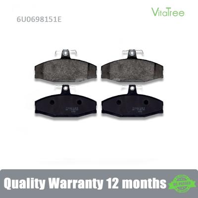 China 6U0698151E 6U0698151F 6U0698151D 6U0698151B Brake Pad For VW CADDY Pickup 1.6 for sale