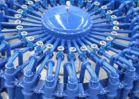 China Solids Liquid Separation Desadning Hydrocyclones Blue Classifying Desanding Hydrocyclone for sale