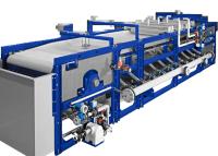 China Continuous Horizontal Belt Filter PLC Or DCS Wastewater Belt Filter Press for sale